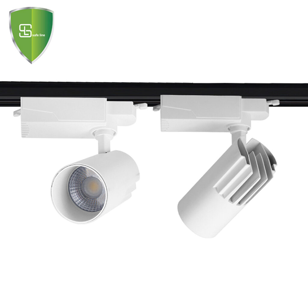 New Model Indoor Ceiling Black White 20W 30W Angle Adjustable Aluminum ...